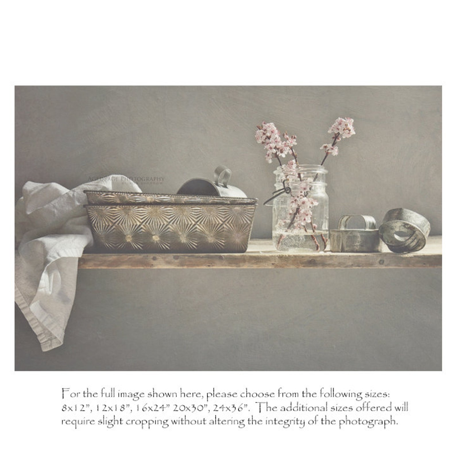 Kitchen Wall Art Baking Still Life Vintage Farmhouse Style | Etsy