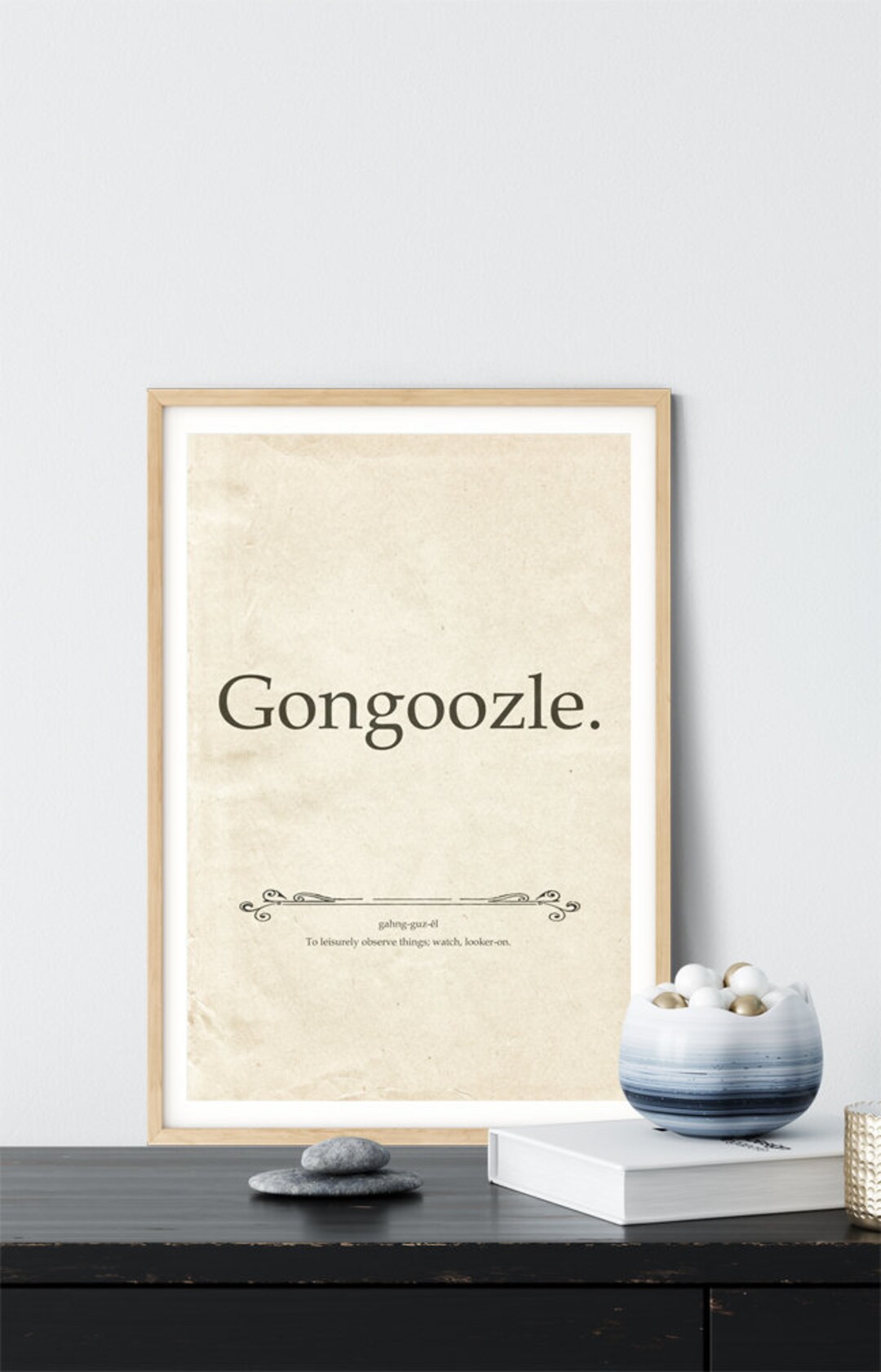 Humorous Wall Art Dictionary Definition, Whimsical Word, Rustic Decor ...