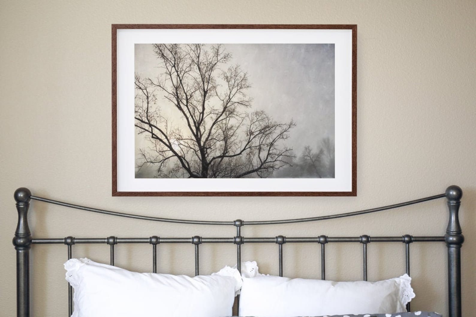 Nature Wall Decor Winter Tree Landscape Art Print or Canvas - Etsy