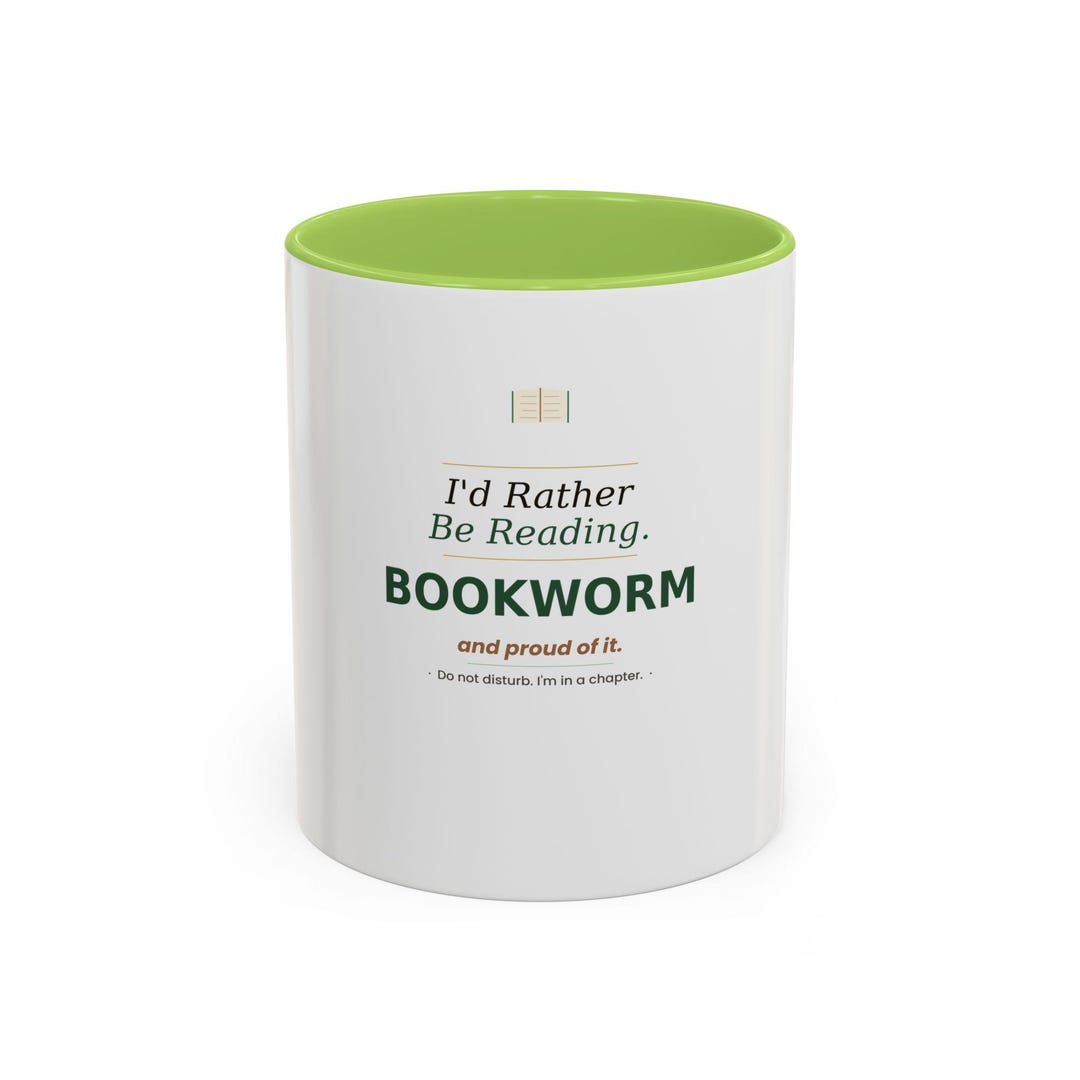 Bookworm Mug | I’d Rather Be Reading Funny Book Nerd Tee - Etsy