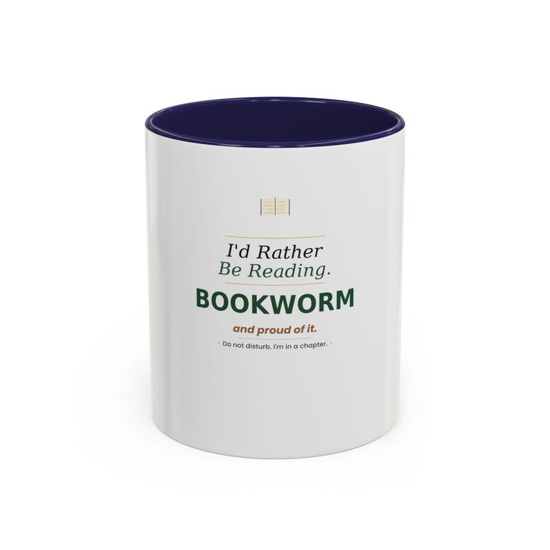 Bookworm Mug | I’d Rather Be Reading Funny Book Nerd Tee - Etsy