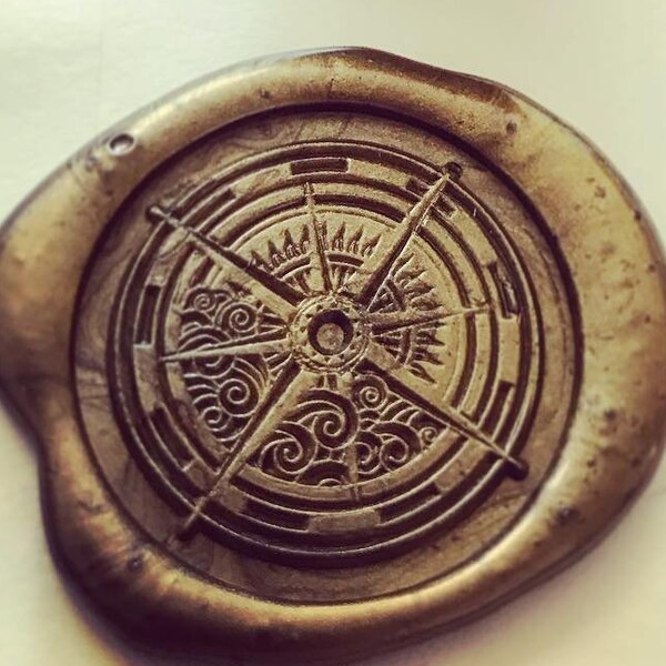 Compass Rose Stamp - Etsy