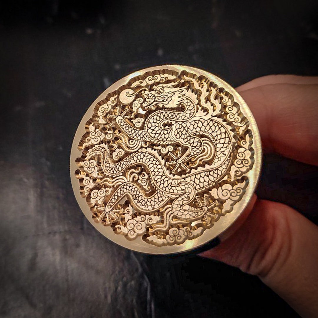 Flying Dragon Wax Seal Stamp Exclusive Design From Heypenman - Etsy