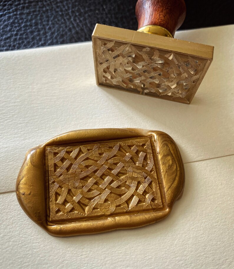 Celtic Knots Wax Seal Stamp /heypenman Crossover With - Etsy