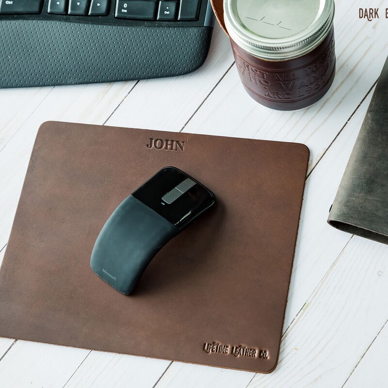 Leather Mouse Pad - Etsy