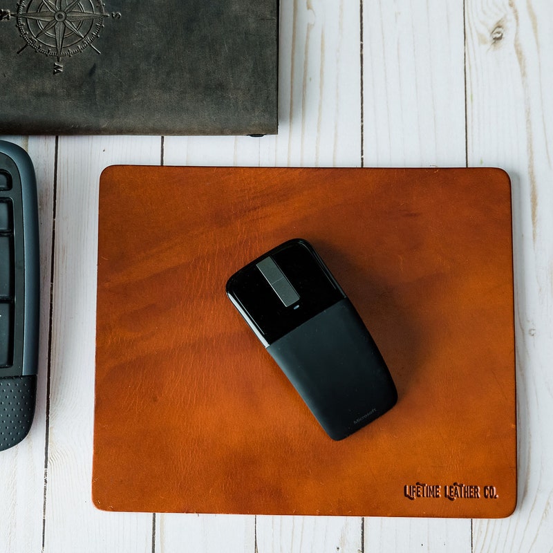 Leather Mouse Pad - Etsy