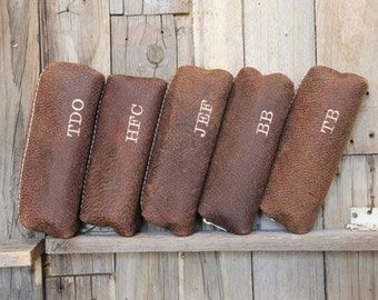 Leather shaving kit | Etsy