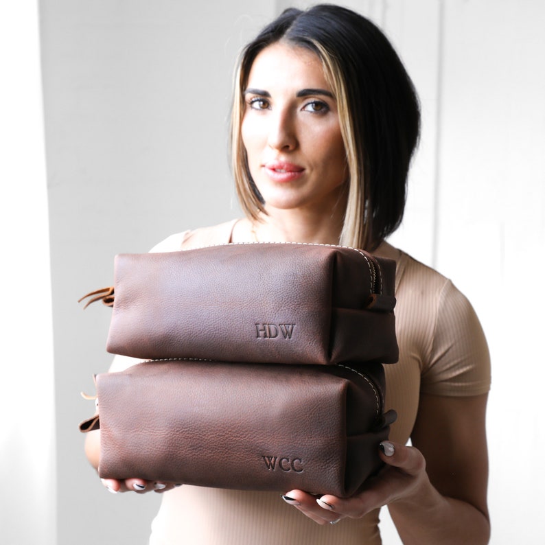 Monogrammed Dopp Kit Monogram Bag Monogrammed Gifts for Men - Etsy