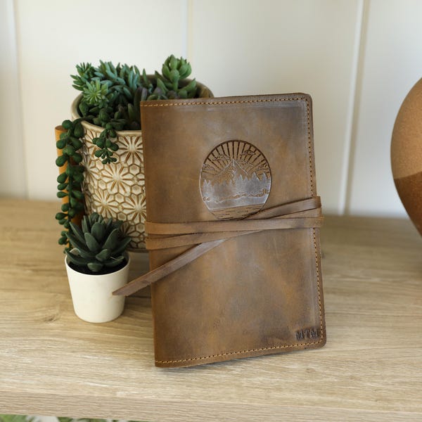 Personalized Leather Journal - Etsy