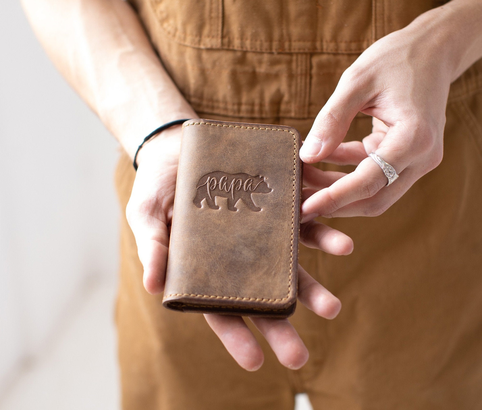 Pocket Book Leather Journal Authentic Full Grain Leather Personalized ...