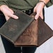 Genuine Compass Leather Journal Handmade Custom Fire Branded Refillable ...
