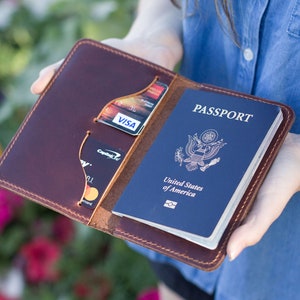 Vintage Passport Cover - Travel Wallet, Personalized Passport Cover ...