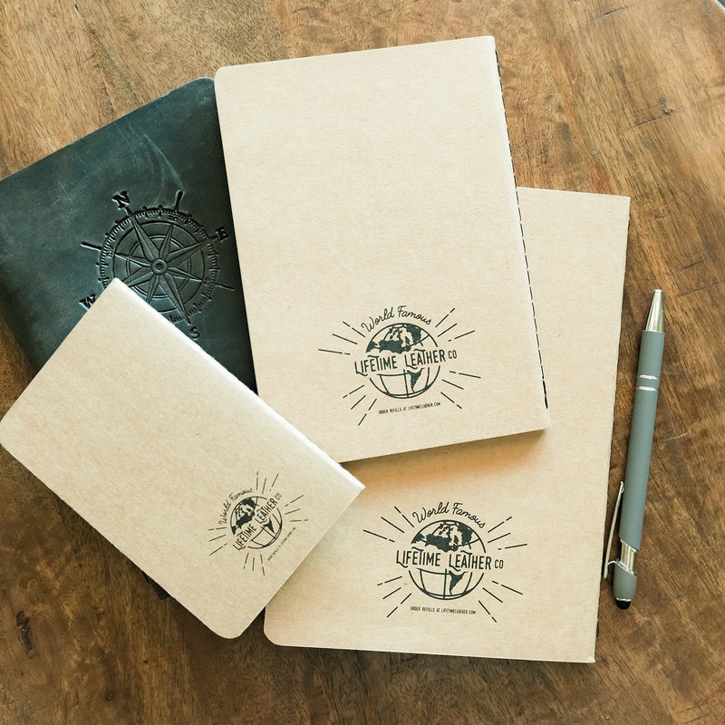Refillable Journal - Etsy