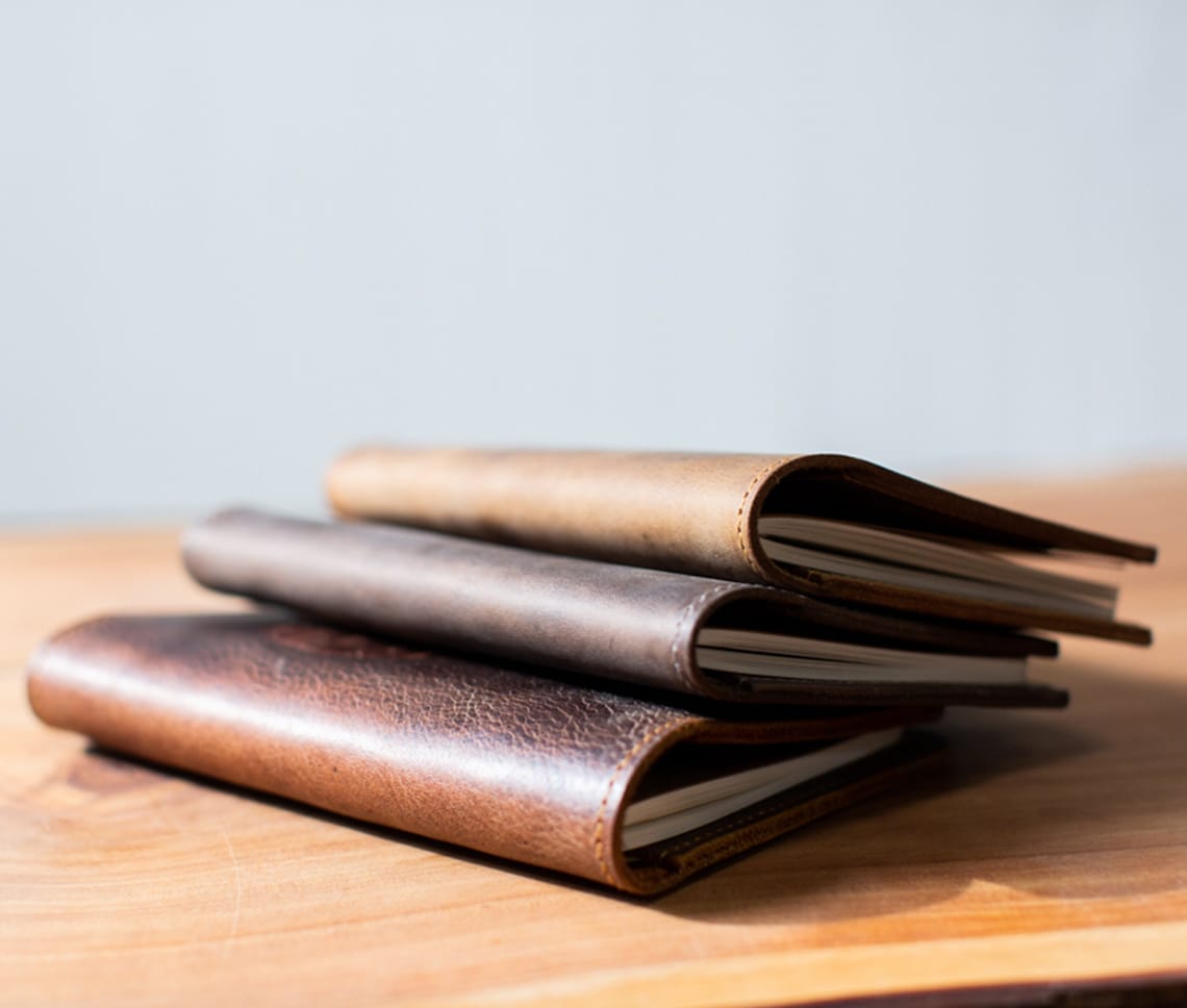 Large Leather Journal Personalized Full Grain Leather Journal - Etsy