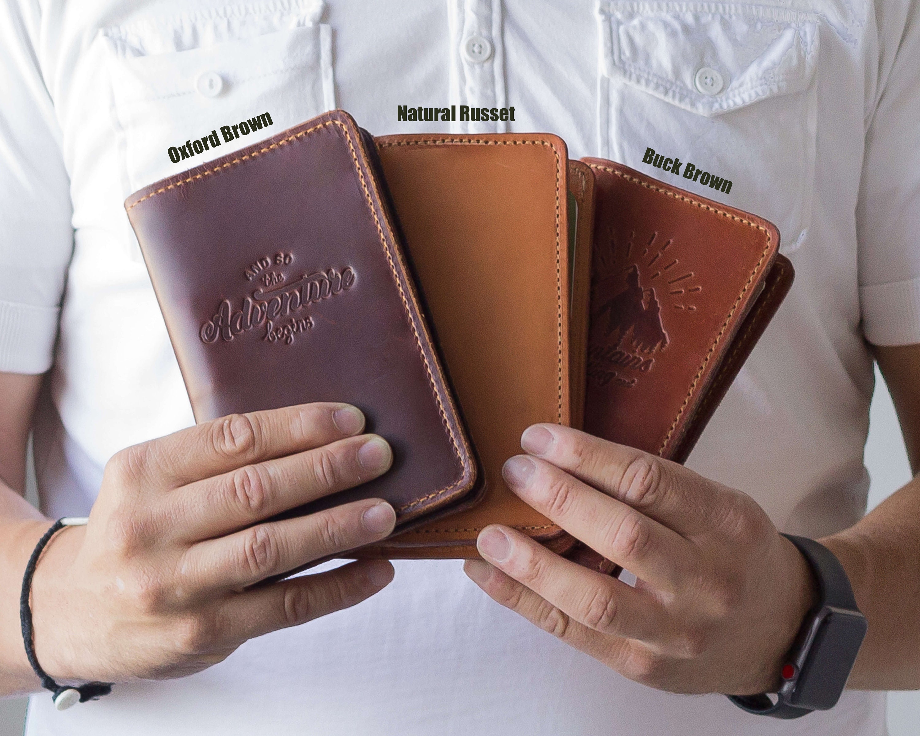 Personalized Leather Field Notes Wallet Valentine Gift Field - Etsy UK