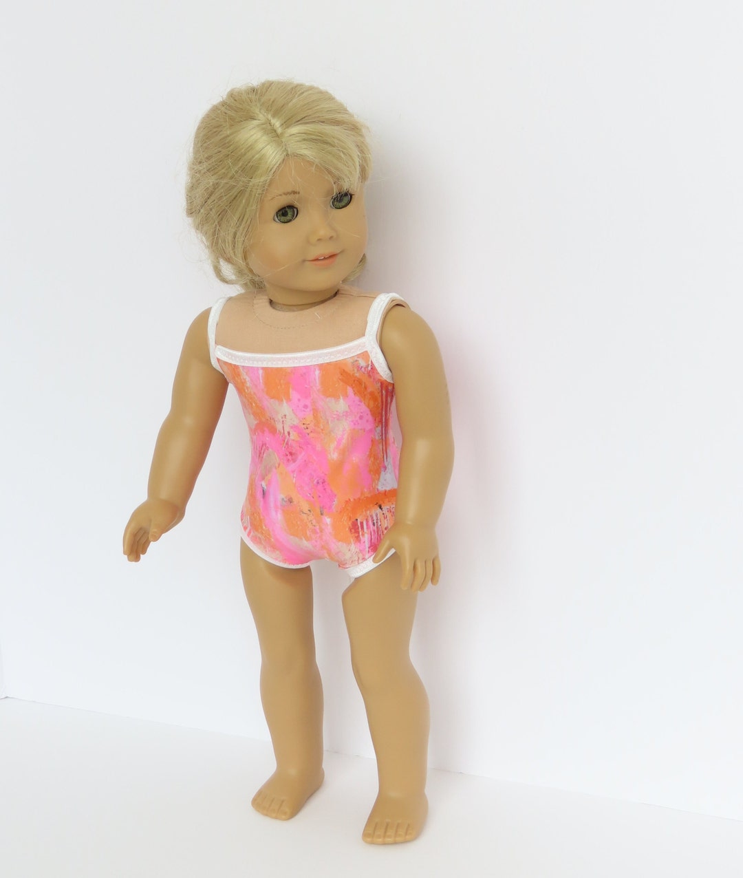 Made to Fit Like American Girl Doll Clothes: 18-inch Doll Swimsuit ...