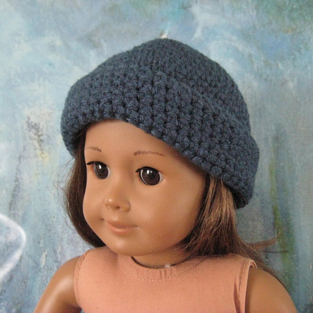 Blue Watch Cap Hat for Your American Girl or Similar 18 Inch Doll - Etsy