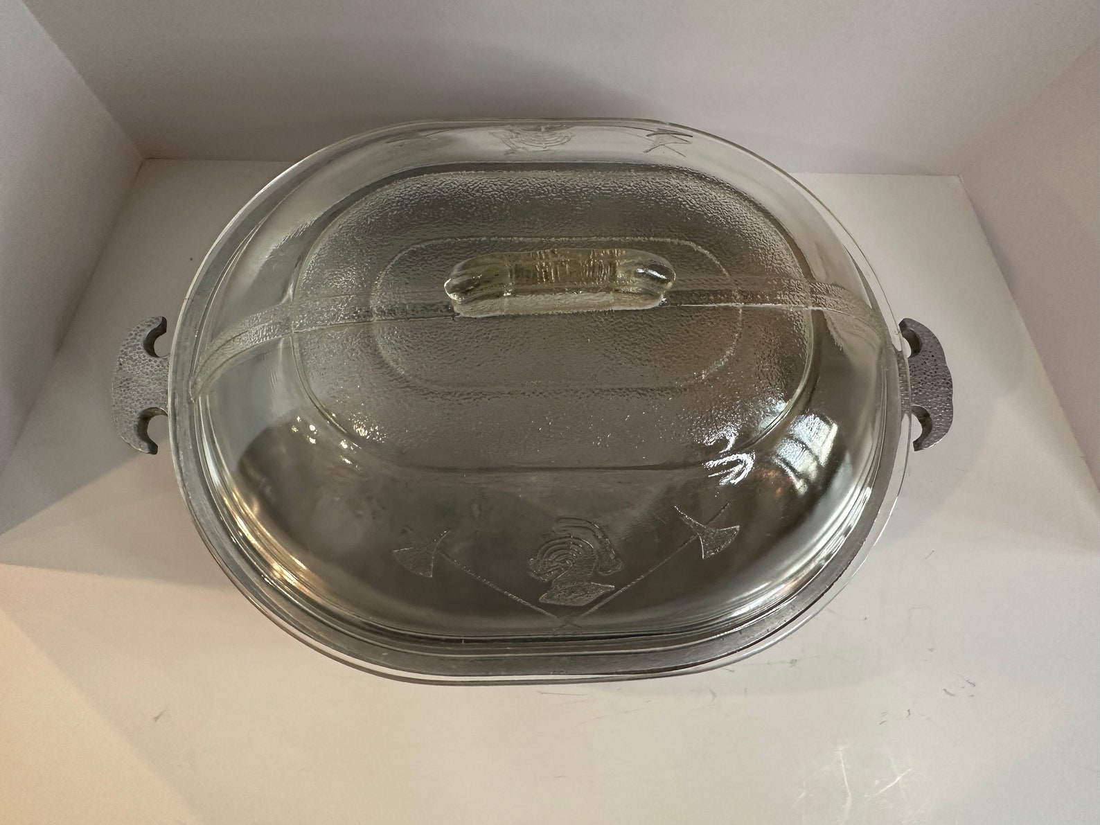 Vintage Guardian Service Cookware Roaster With Glass Lid - Etsy