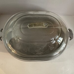 Vintage Guardian Service Cookware Roaster With Glass Lid - Etsy
