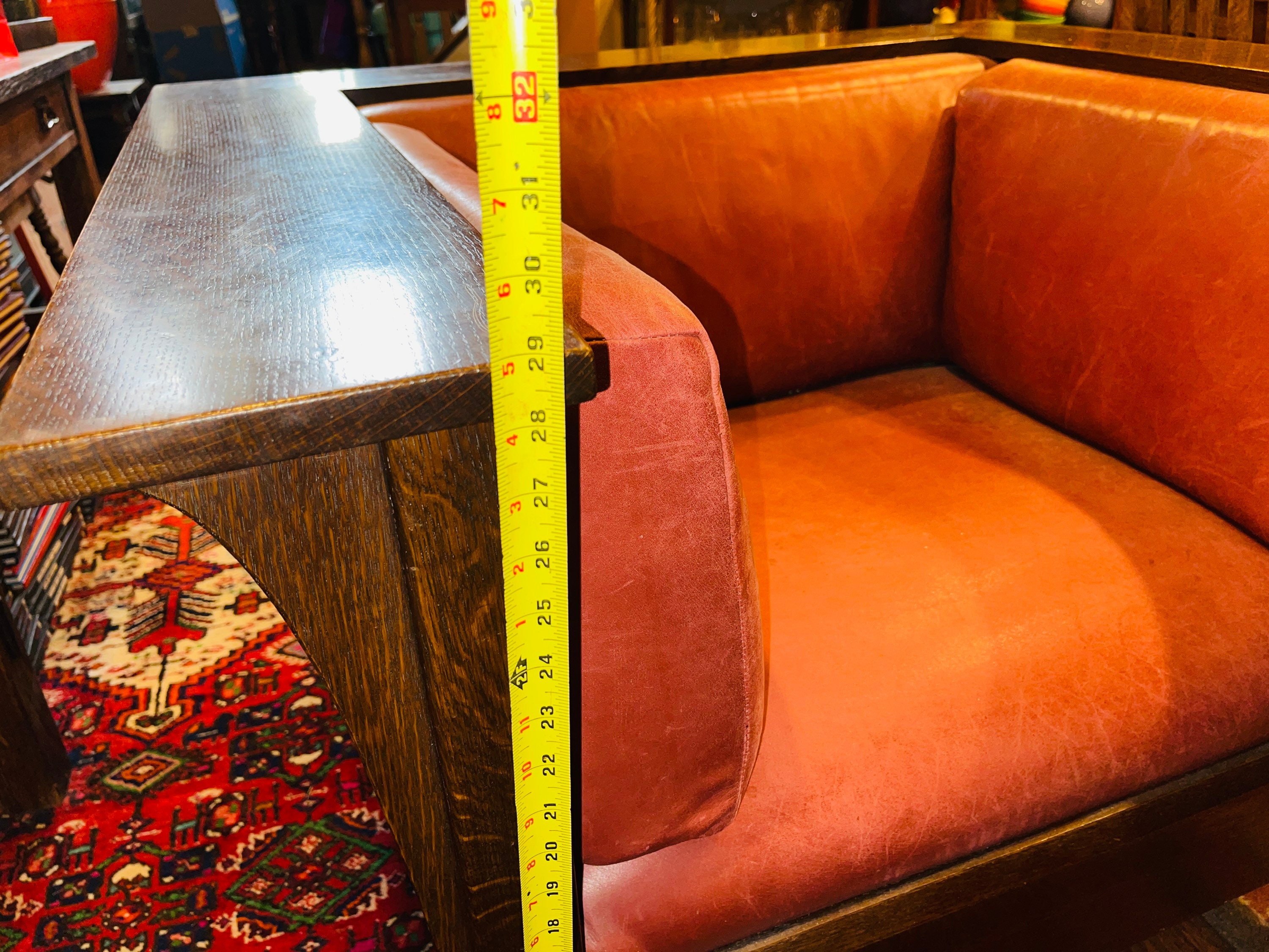 Stickley Prairie Cube Arm Chair Leather Local Pick up Only Read ...