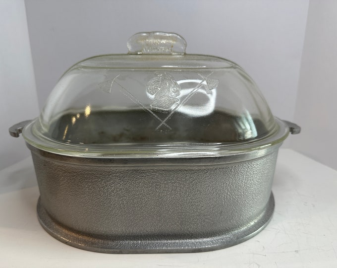 Vintage Guardian Service Cookware – Roaster With Glass Lid - Etsy