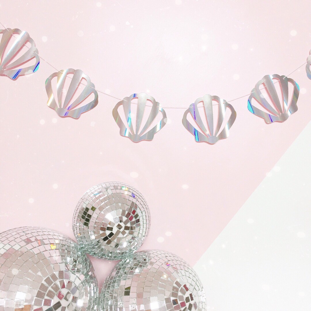 Seashell Garland/ Sea Shells and Wedding Bells/ Mermaid Garland/ Undee ...