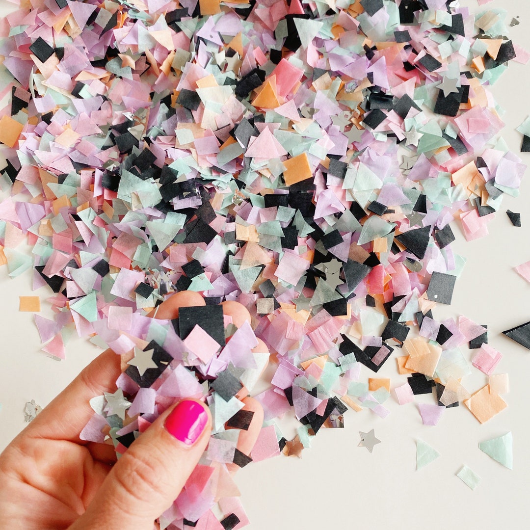 Pastel Tissue Confetti/ Pastel Party Decor/ Pink Confetti/ Party ...