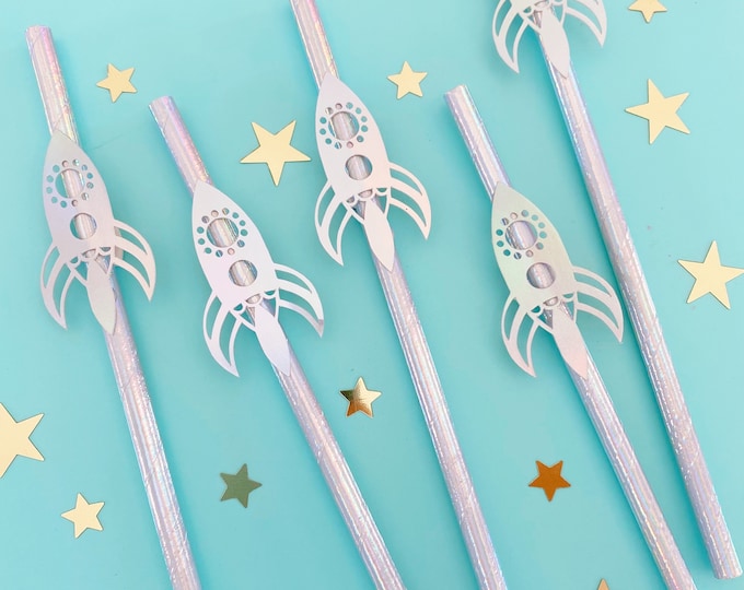 Air-powered Straw ROCKET Science Activity & Astronaut Craft Printable ...