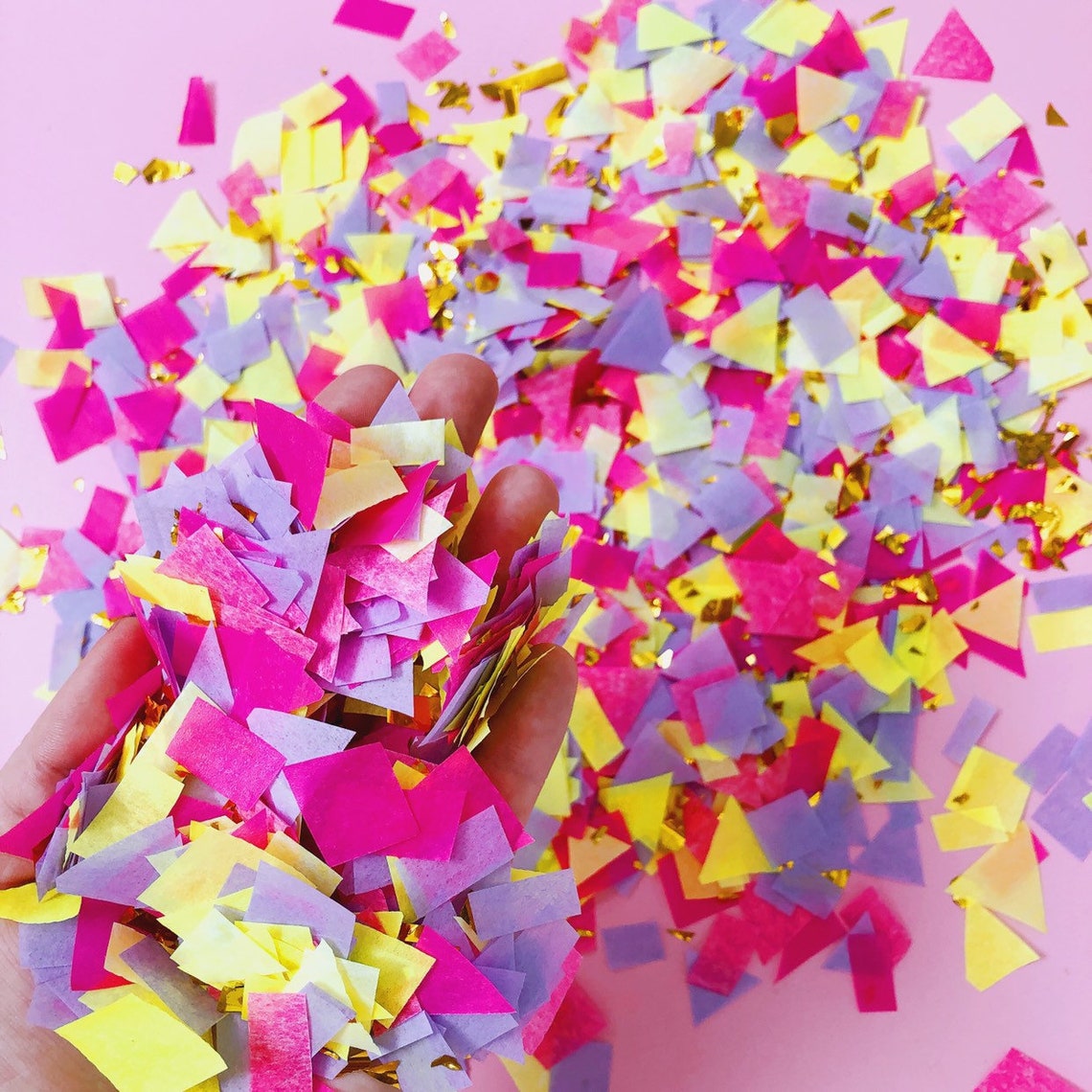 Neon Pastel Confetti/ Confetti Cones/ Confetti Popper/ | Etsy