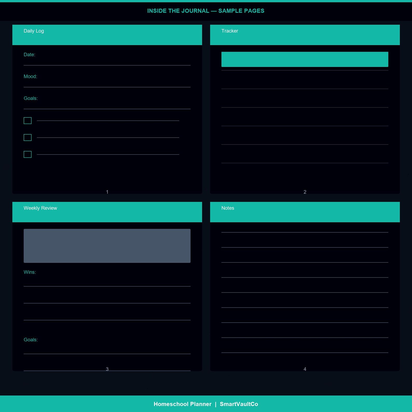 Homeschool Planner & Curriculum Tracker | Lesson Plans, Subject Tracker ...
