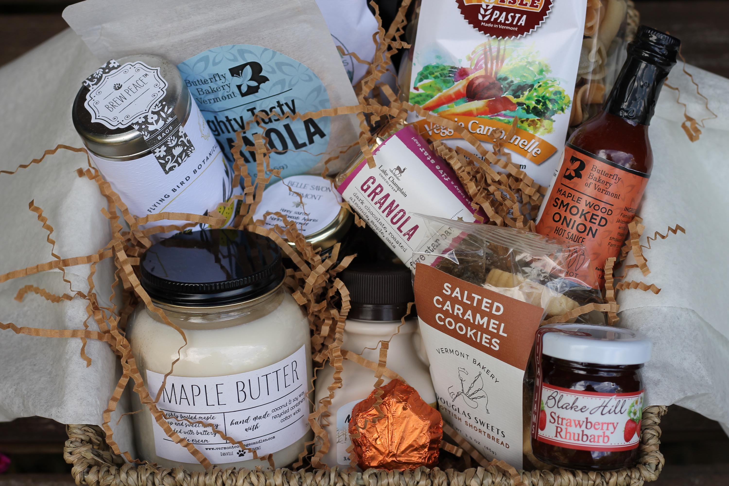 Vermont Artisan Gift Basket: Ultimate Gourmet Food and Specialty Care ...