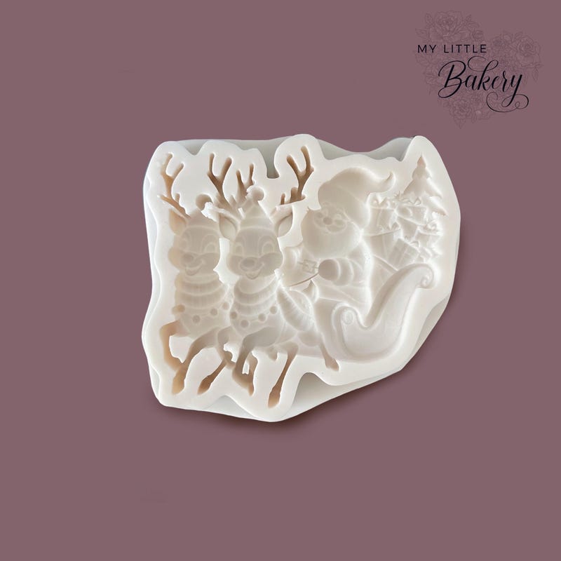 Deer Santa Mold for Resin - Etsy