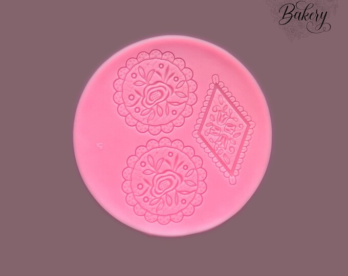 Lace Silicone Mat for Cookie Decorating - Etsy