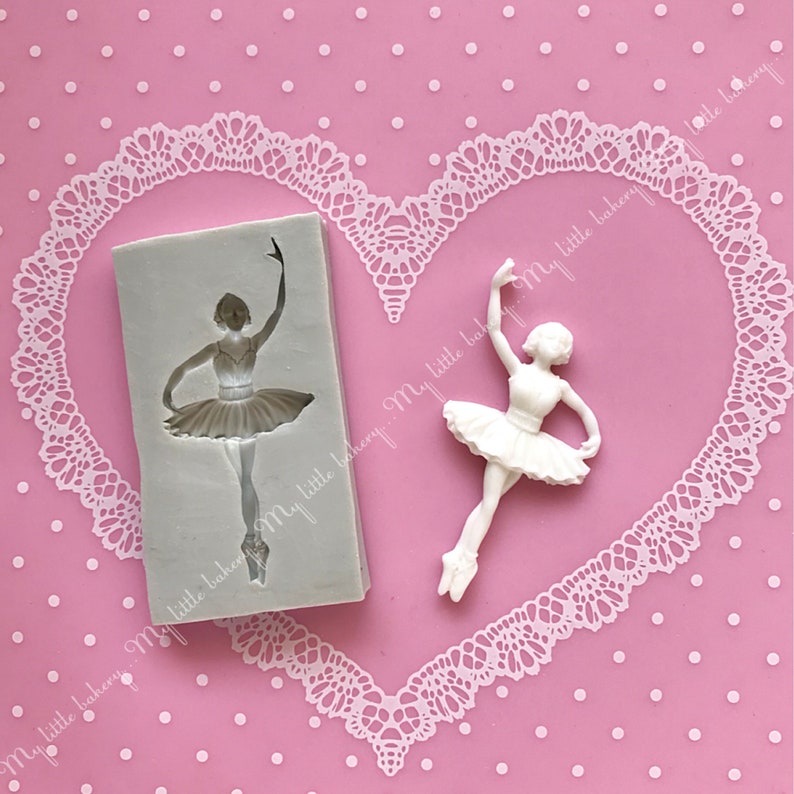 Ballerina silicone mold | Etsy