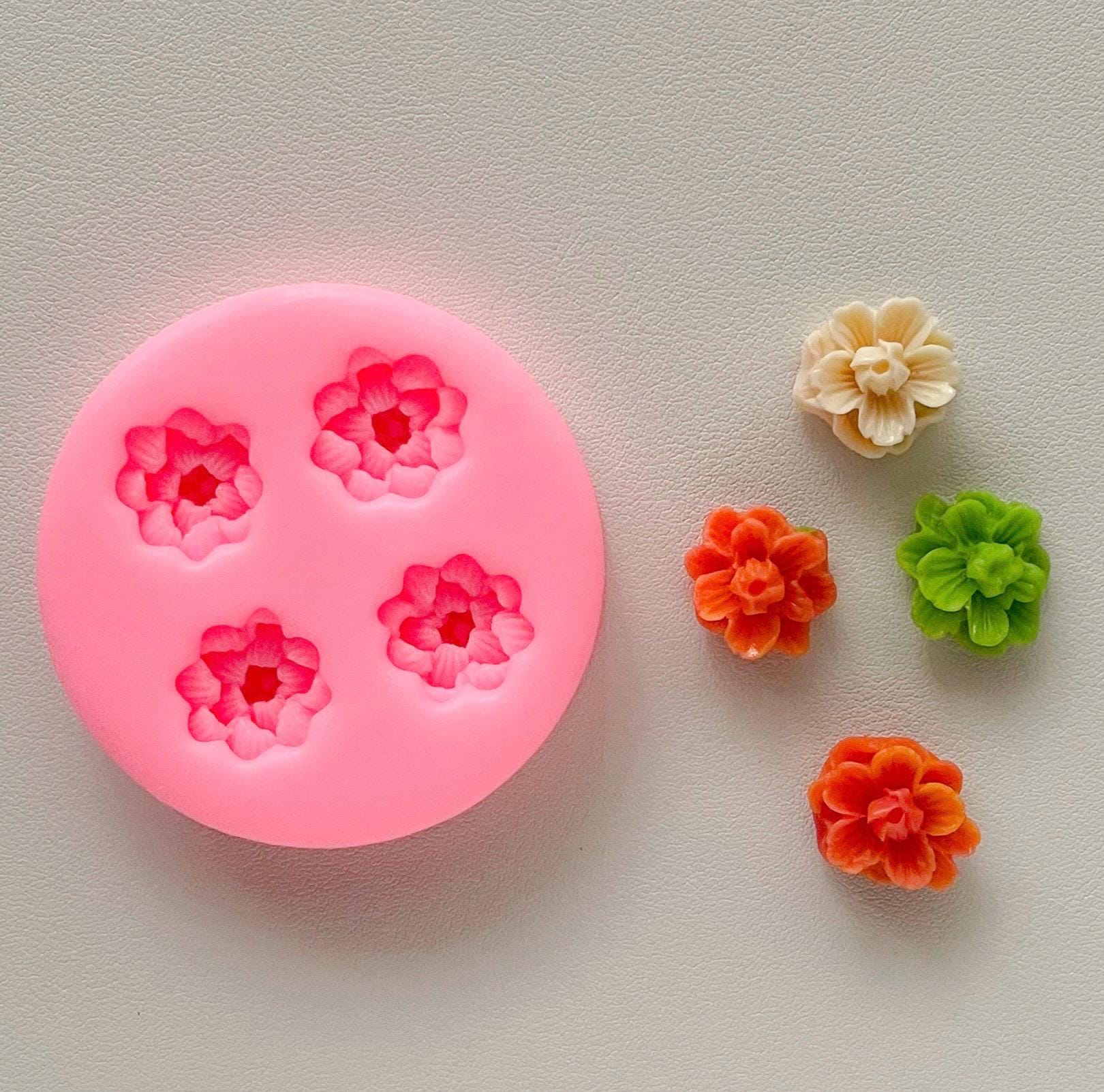 Flower Silicone Mold: Fondant Cake Decoration (0.8