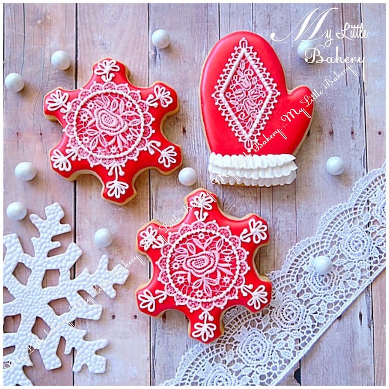 Lace Silicone Mat for Cookie Decorating - Etsy