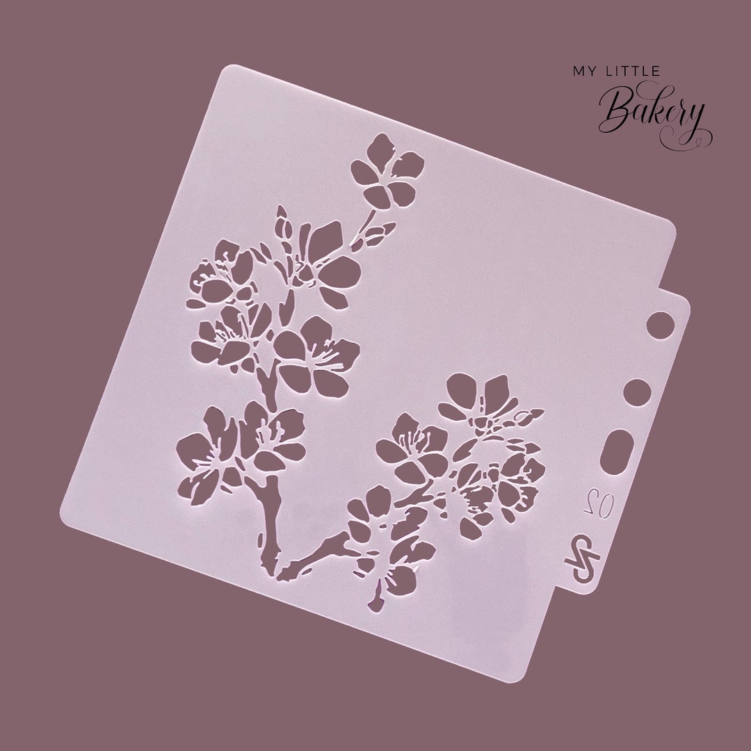Flower/blossom Stencil for Cake & Cookie Decorating - Etsy