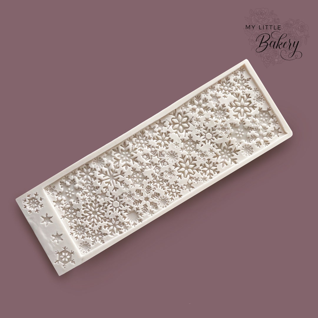 Snowflake Textured Silicone Mold - Etsy