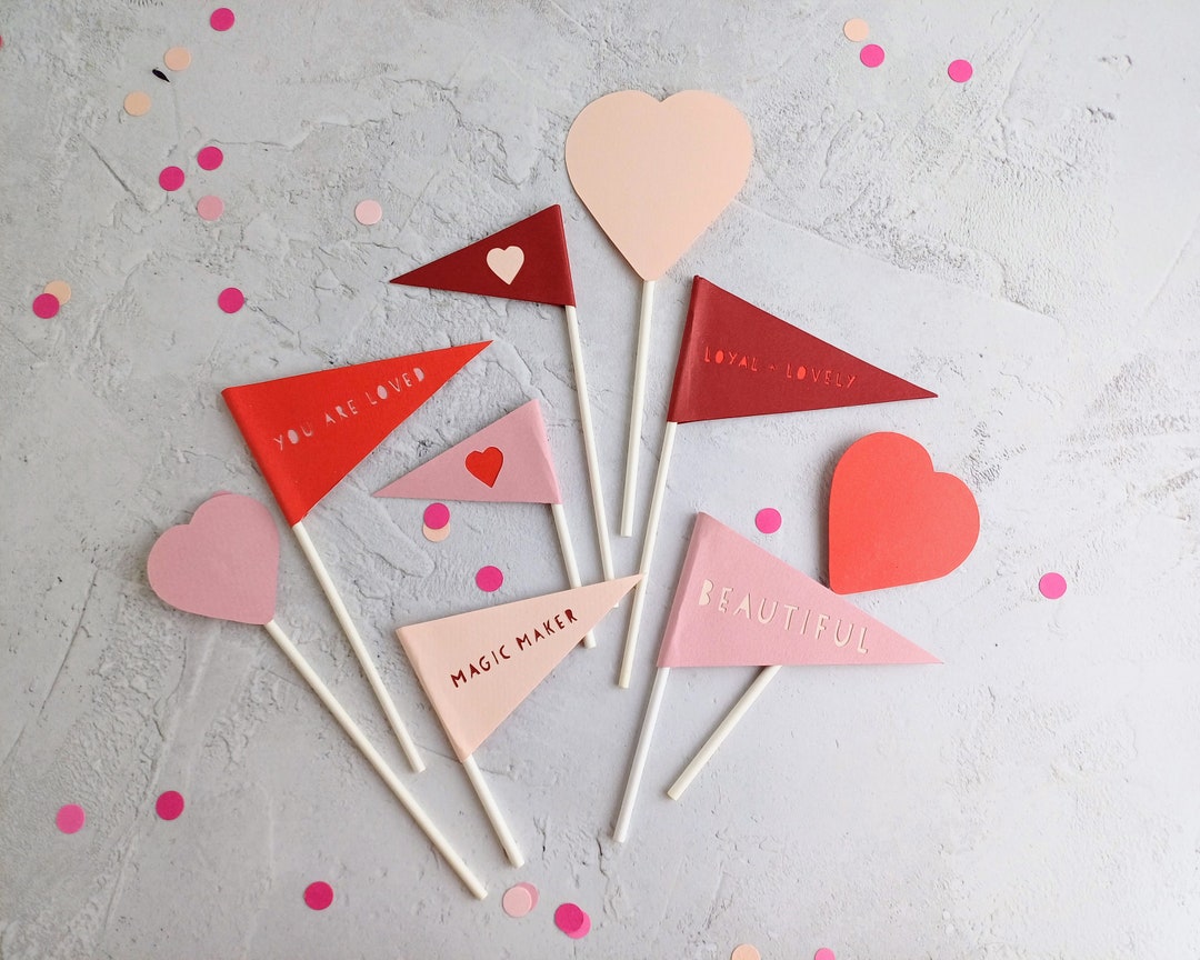 Personalised Flags of Appreciation Galentines Day Gift, Friendship Gift ...