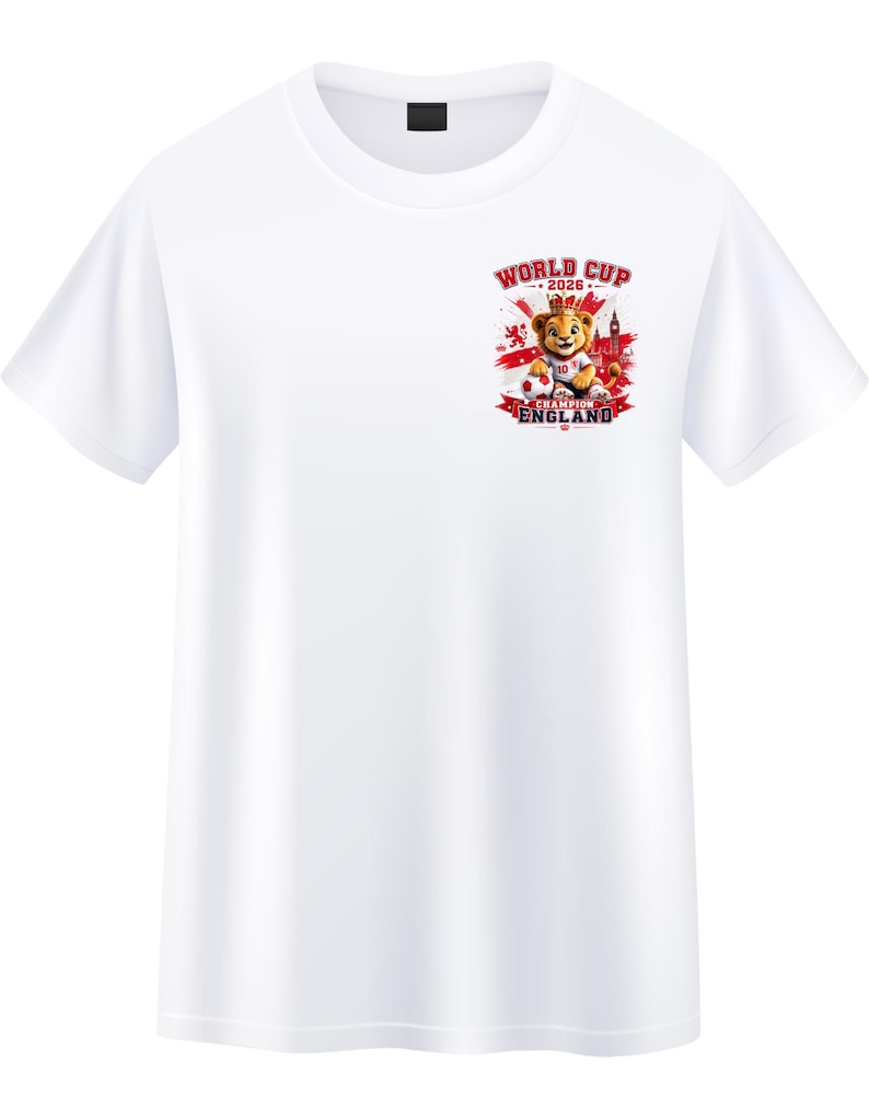 England Soccer Mascot PNG | World Cup 2026 Team Spirit Graphic (digital ...