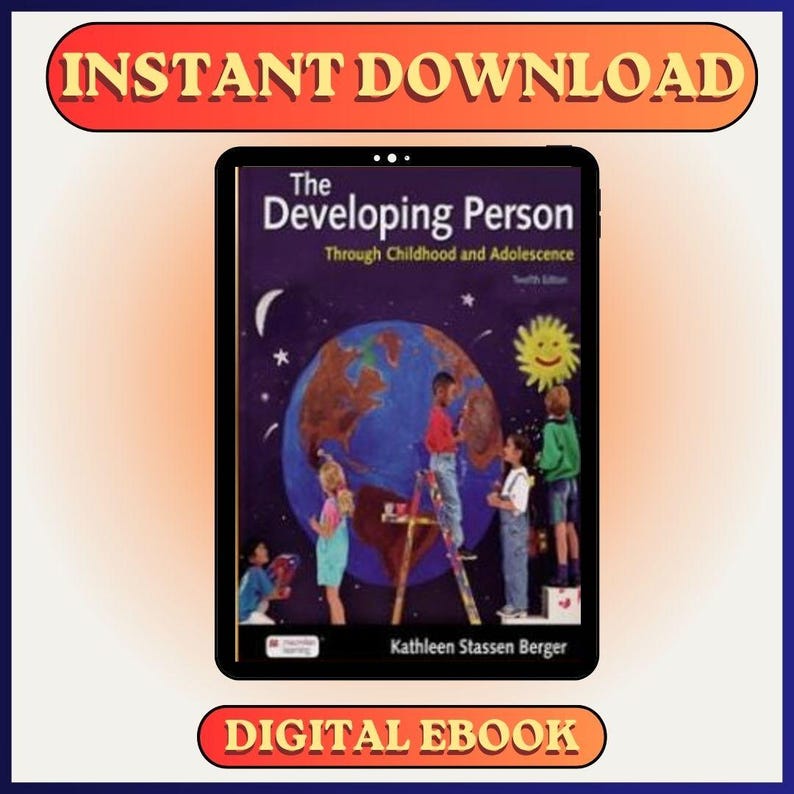 Digital Book: the Developing Person Through Childhood and Adolescence ...