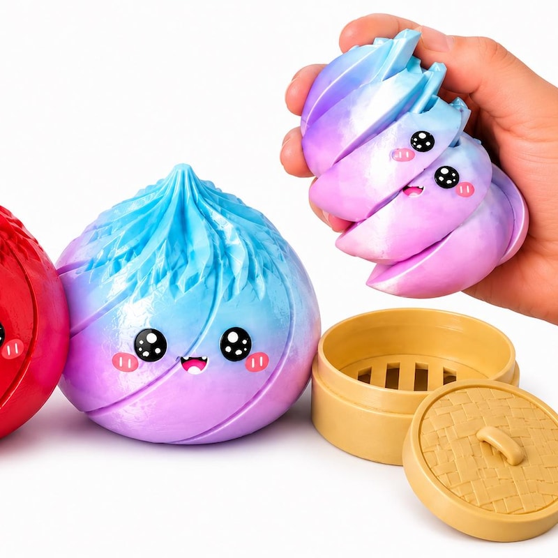3d File Fidget Dumpling - Etsy