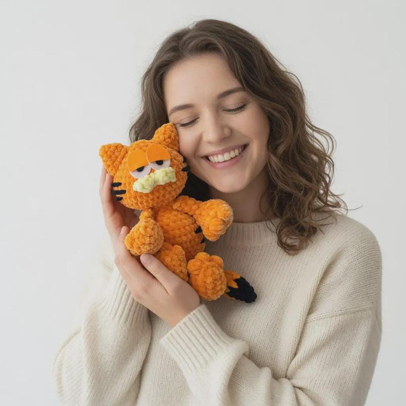 Garfield Plush - Etsy UK