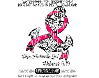 Hope Anchors the Soul Sublimation Transfer Ready to Press - Etsy
