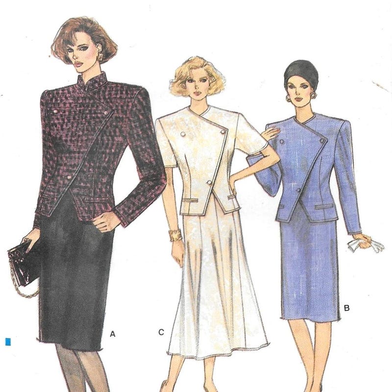 Vogue Jacket Pattern - Etsy