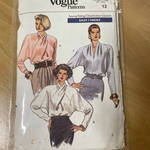 Batwing Blouse - Etsy