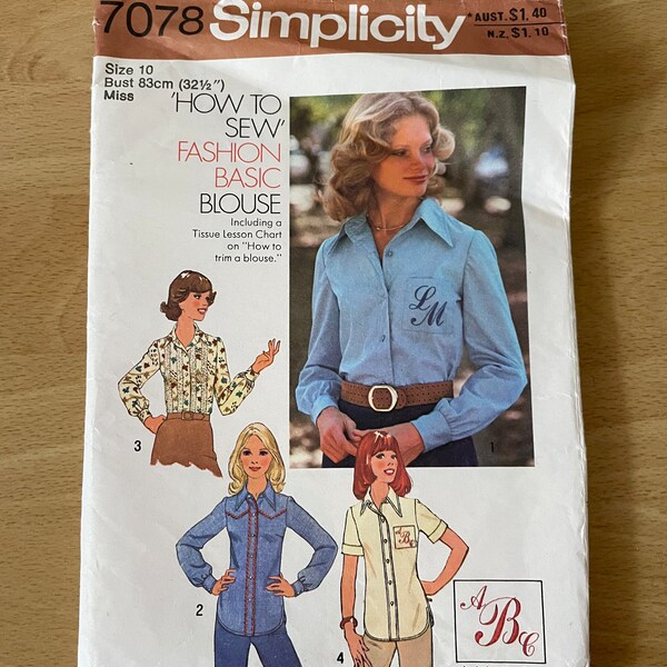 Simplicity 7078 - Etsy