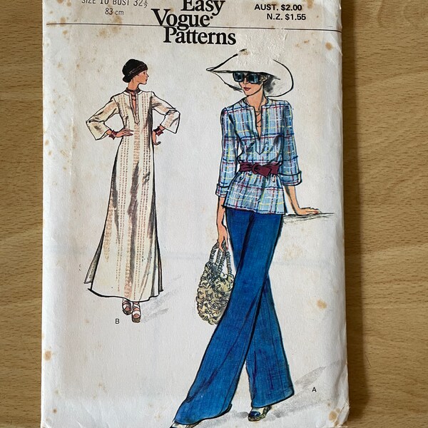70s Vintage Vogue Sewing Pattern - Etsy