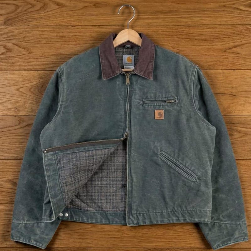 Carhartt Green Moss Jacket - Etsy