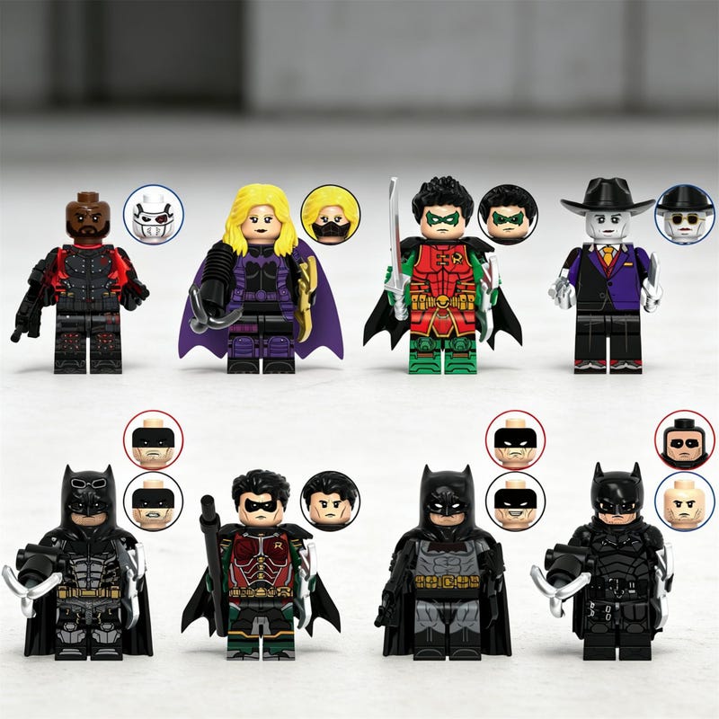 Teen Titans Figures - Etsy UK